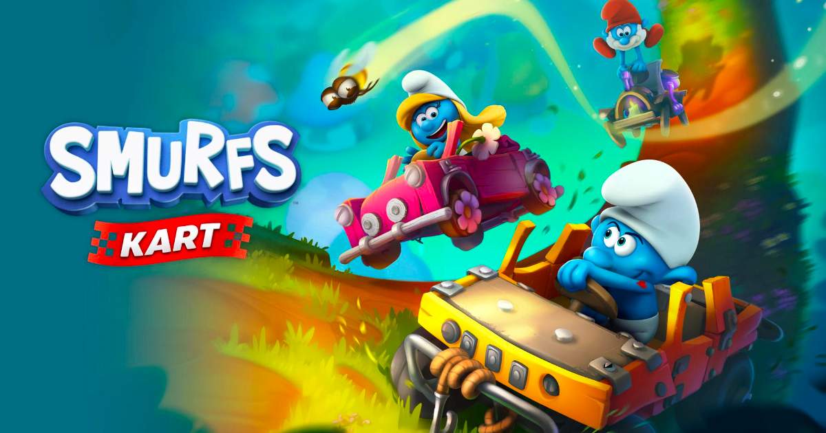 Smurfs Kart - All about them mushrooms. | Blacknut LeMag Cloud Gaming